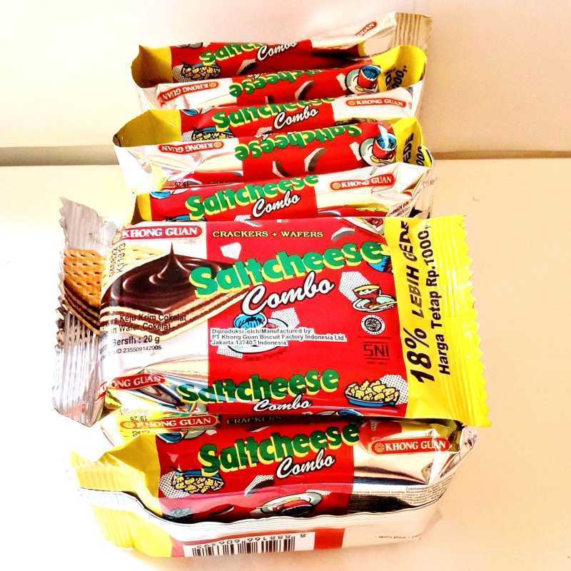Jual Khong Guan Saltcheese Wafer Combo [45 Gr/ 60 Pcs/ Karton] Medan Di ...