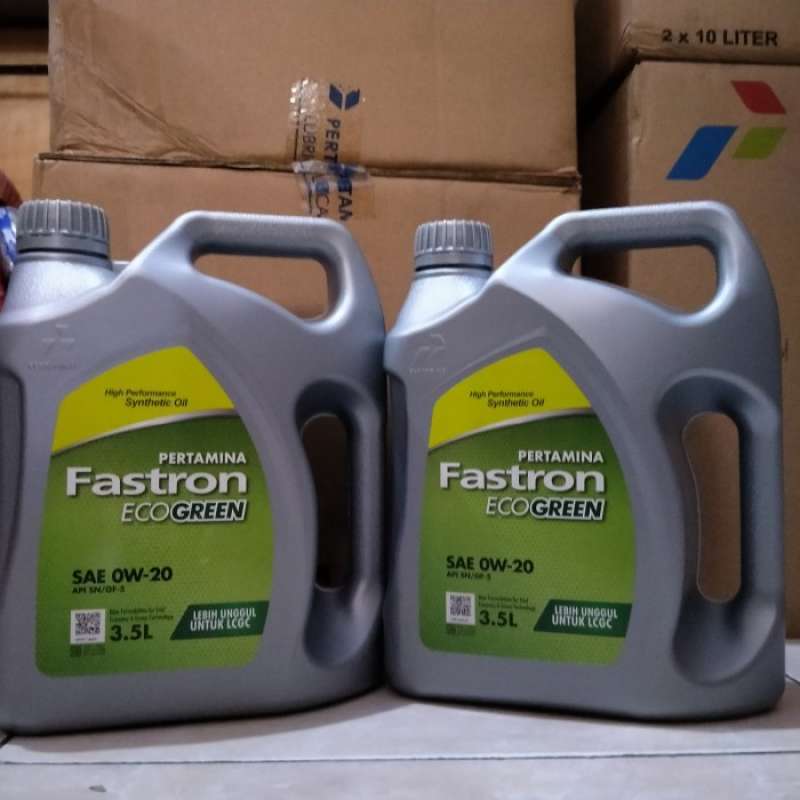 Promo OLI MESIN PERTAMINA FASTRON ECO GREEN 0W-20 API SN/ GF , 3.5 Ltr ...