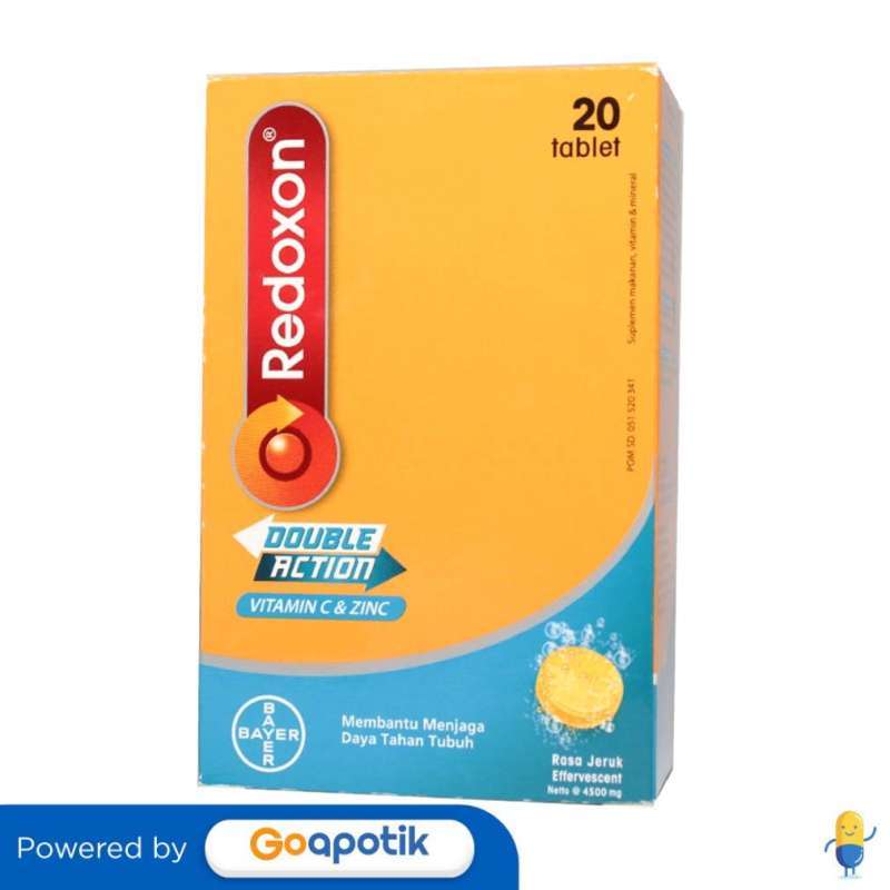 Jual REDOXON TWIN ZINCTUBE 20 TABLET EFFEVERSEN di Seller Apotek ...