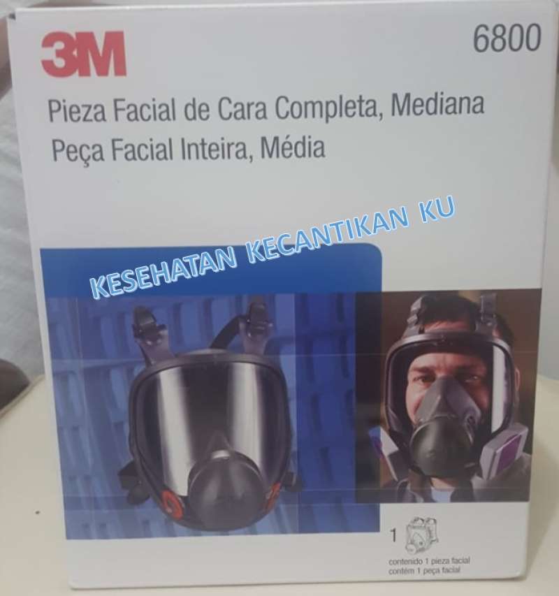 Jual 3m 6800 Catridge 7093 Filter P100 Masker Full Face Respirator ...