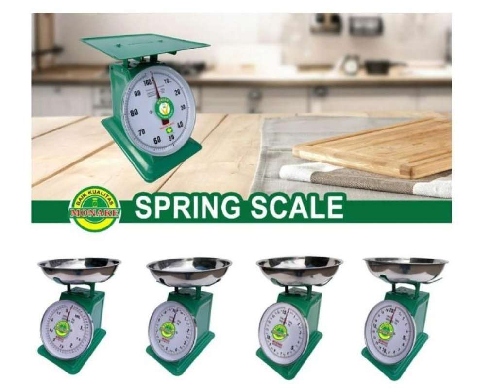 Jual MONA Timbangan CROWN 20 Kg Besi Stainless Jarum Analog Manual Duduk Se di Seller TB TIMUR ...