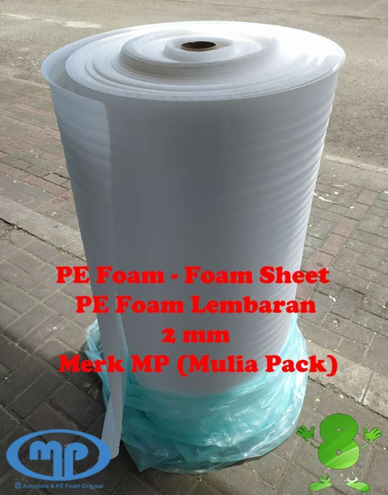 Jual Pe Foam Sheet Pe Foam Lembaran 2mm X 120cm X 1meter Merk Mp (mulia ...