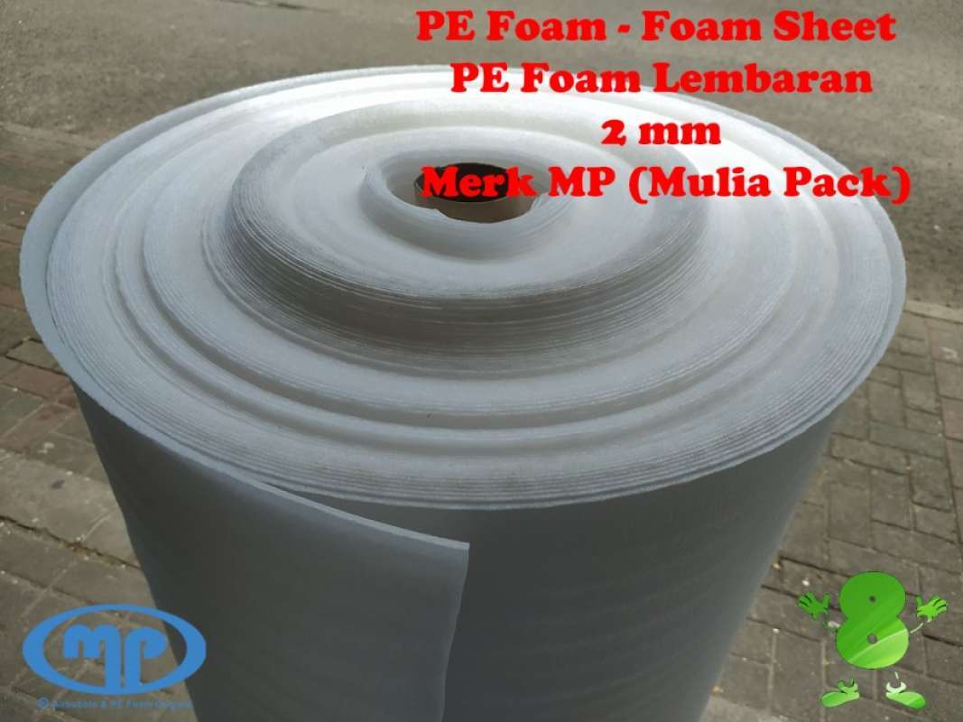 Jual Pe Foam Sheet Pe Foam Lembaran 2mm X 120cm X 1meter Merk Mp (mulia ...