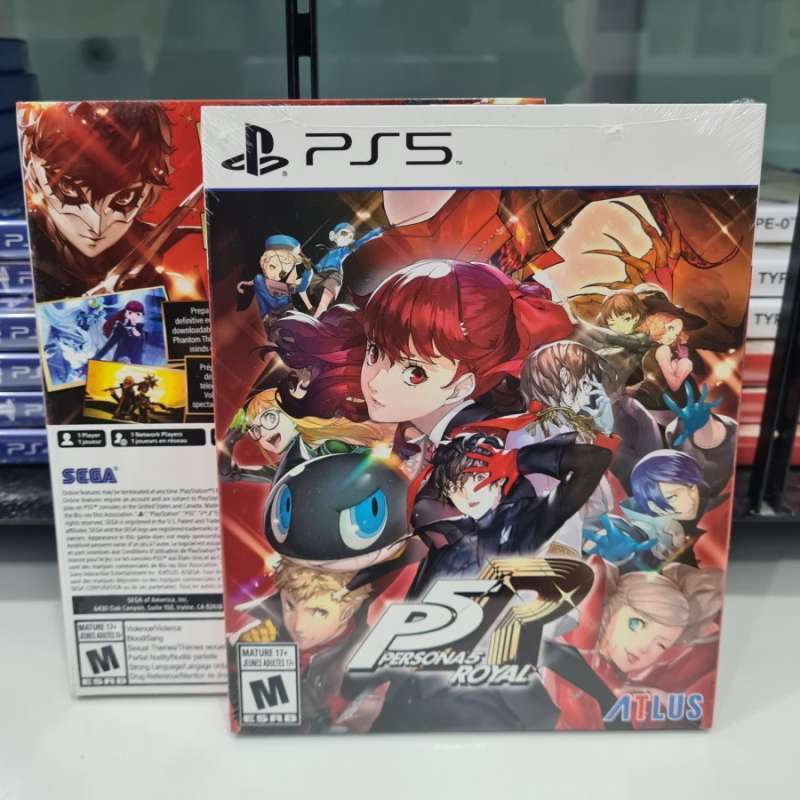 Jual Ps5 Persona 5 Royal Steelbook Edition R1 Usa Di Seller Gamehunter ...