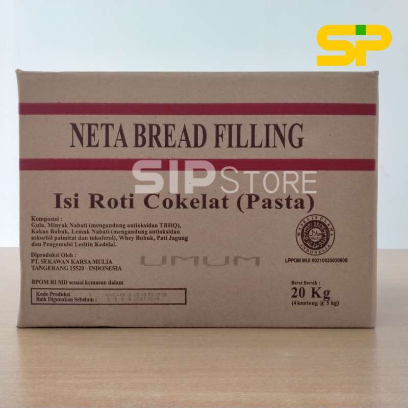 Jual Neta Pasta Cokelat @4x5kg / Cokelat Pasta / Coklat Filling ...