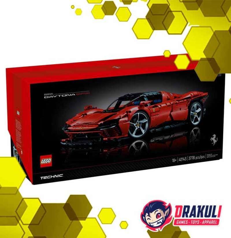 Jual Toys LEGO Technic Ferrari Daytona SP3 42143 di Seller Drakuli ...