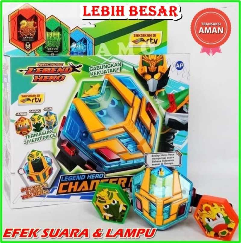 Jual Mainan Legend Hero Changer Dx Deluxe Original Jam Tangan Anak Rtv ...