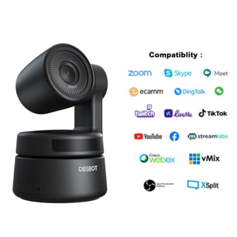 Promo Obsbot Tiny 4K AI-Powered PTZ 4K Webcam Diskon 23% di Seller Moni Store - Duri Kepa, Kota ...