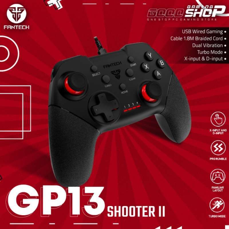 Jual Fantech SHOOTER II GP13 Gaming Controller Gamepad Joystick USB di ...