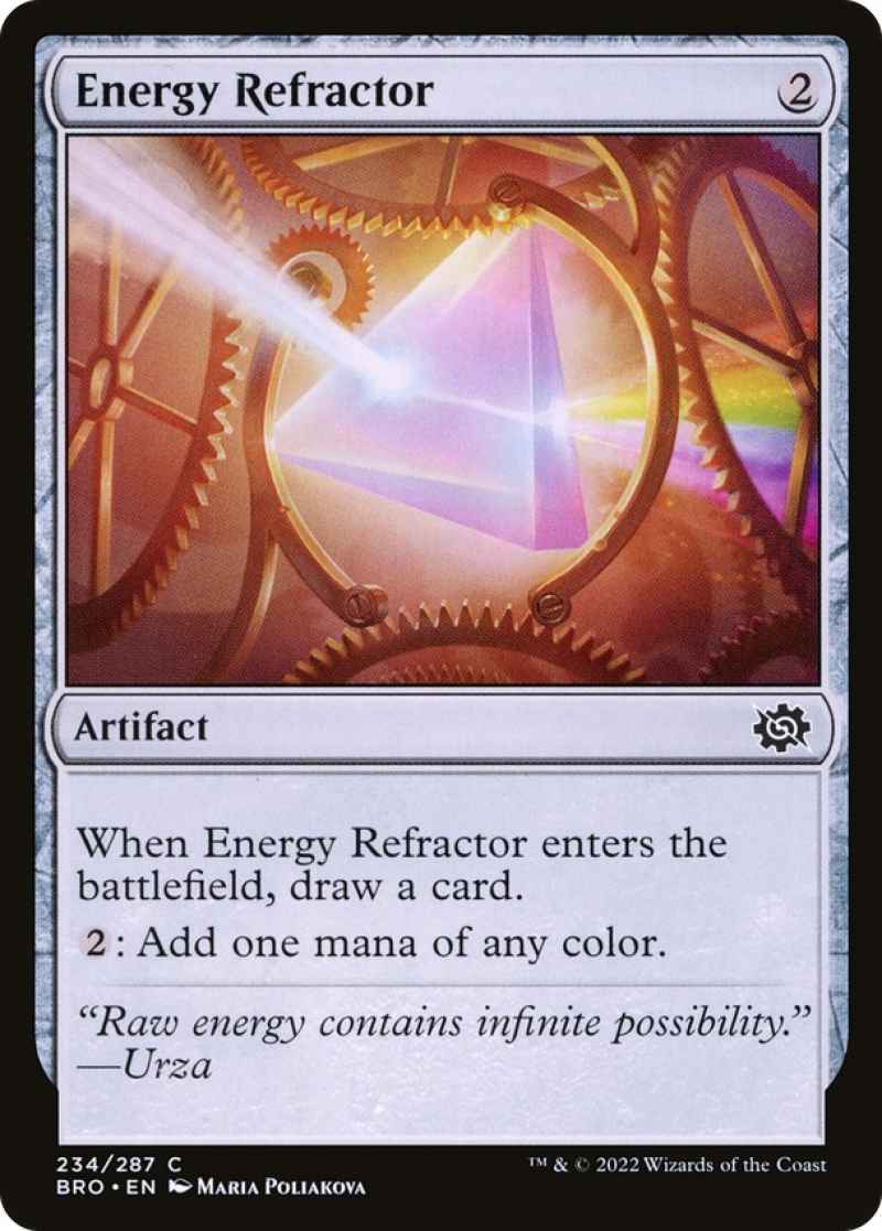 Jual Kartu MTG - Energy Refractor (Foil) - BRO - Common - EN - 234 di ... Jual Kartu MTG - Energy Refractor (Foil) - BRO - Common - EN - 234 di ...