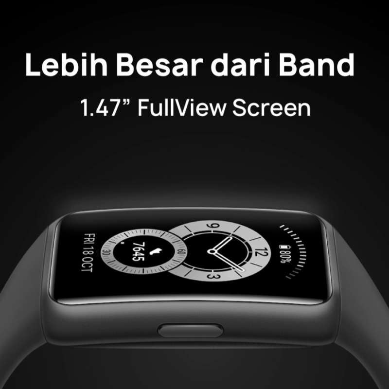 Jual Huawei Band 6 Smartband Amoled Spo2 Smart Watch Band 6 Fullview ...