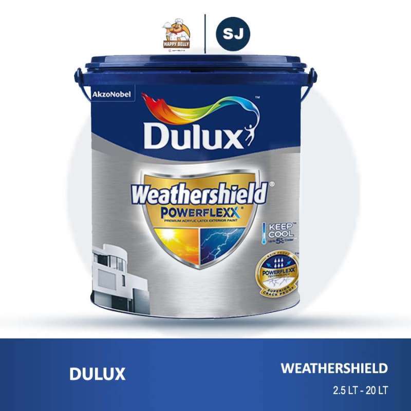 Jual Cat Dulux Weathershield Powerflexx Original Murah - Harga Diskon ...