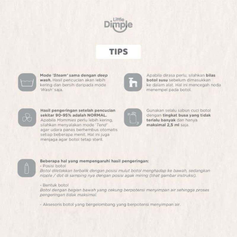 Jual Little Dimple Ultimate Bottle Washer Alat Cuci Botol Bayi Otomatis ...