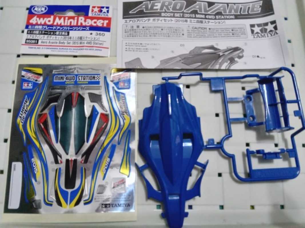 Promo Tamiya Original Body Aero Avante 2015 + Decal Diskon 33% di ...