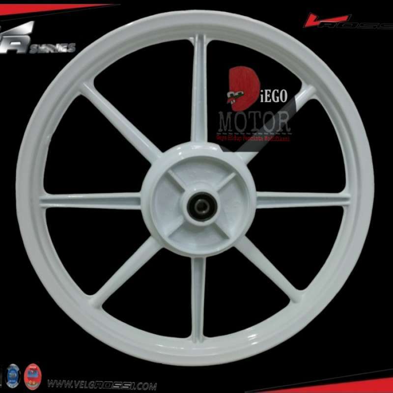 Jual Velg Racing Yamaha Mx - Jupiter Z New Burhan Palang 8 Warna Putih ...