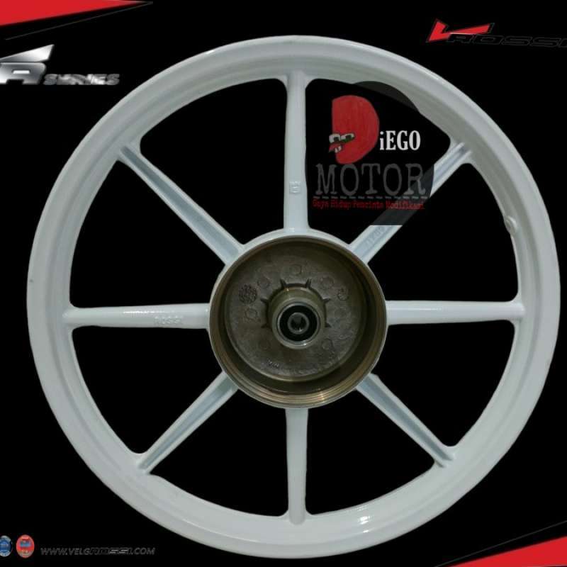 Jual Velg Racing Yamaha Mx - Jupiter Z New Burhan Palang 8 Warna Putih ...