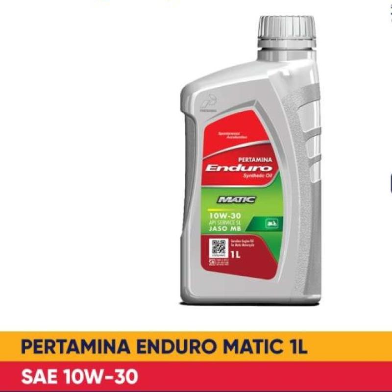 Jual Enduro Matic 10W/30 1000Ml Pertamina Oil (1L) Original di Seller ...
