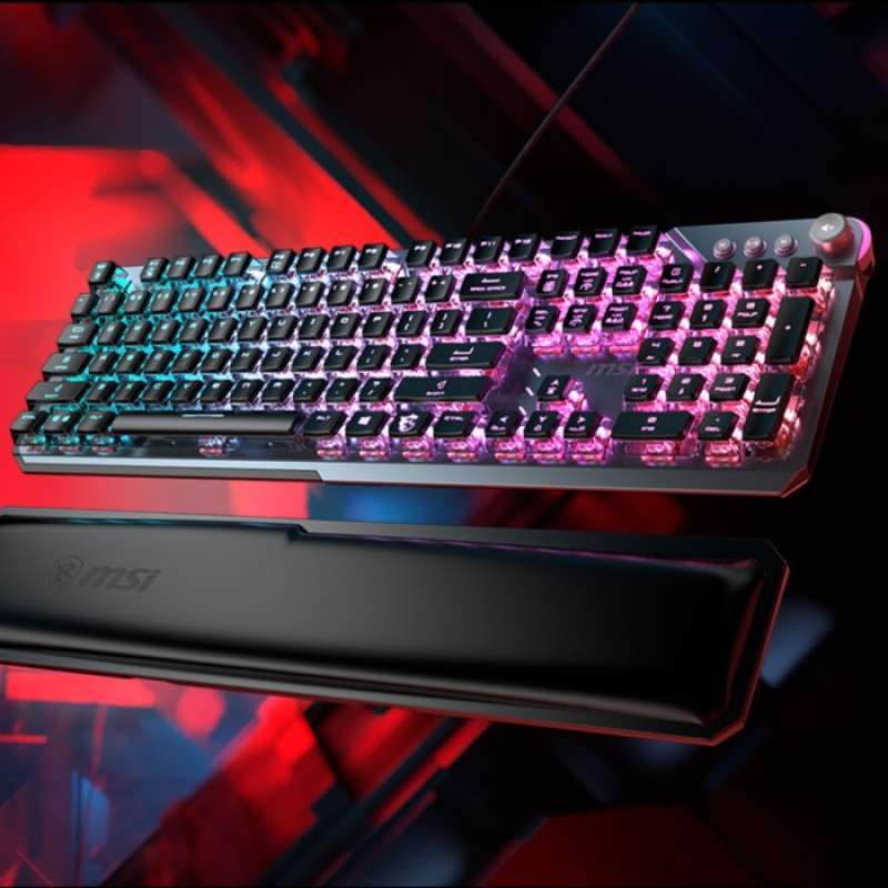 Promo MSI VIGOR GK71 SONIC RED SWITCH MECHANICAL GAMING KEYBOARD ...