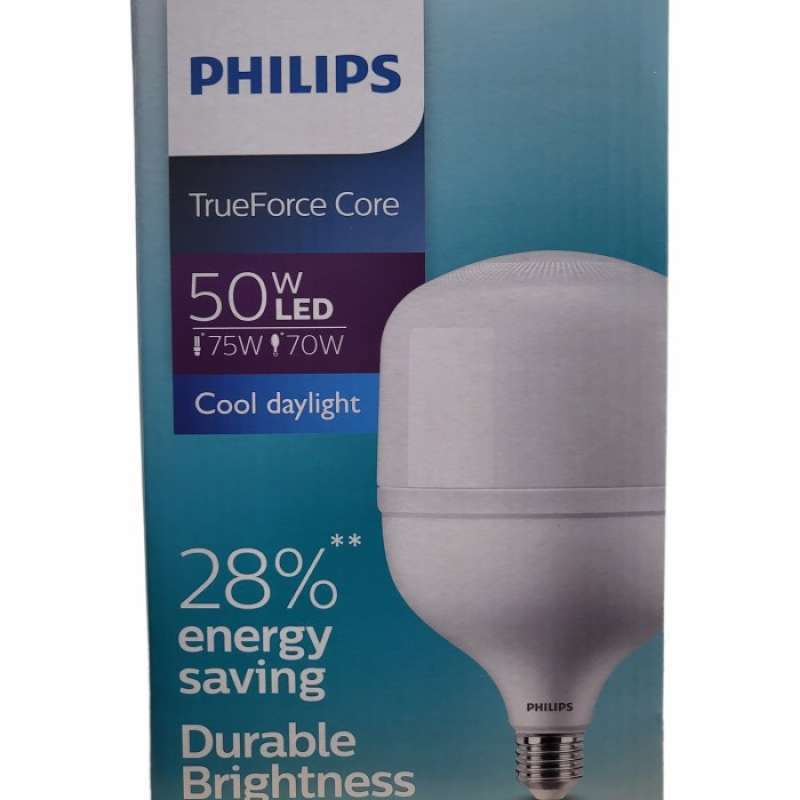 Promo Lampu LED Philips 50 Watt Putih / LED TrueForce Core 50W CDL ...