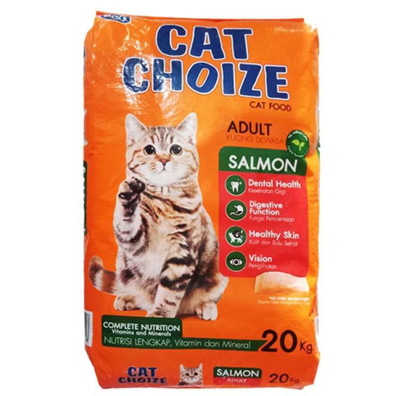 Jual Cat Choice Adult Dry Cat Food Salmon Makanan Kucing 20 Kg Di ...