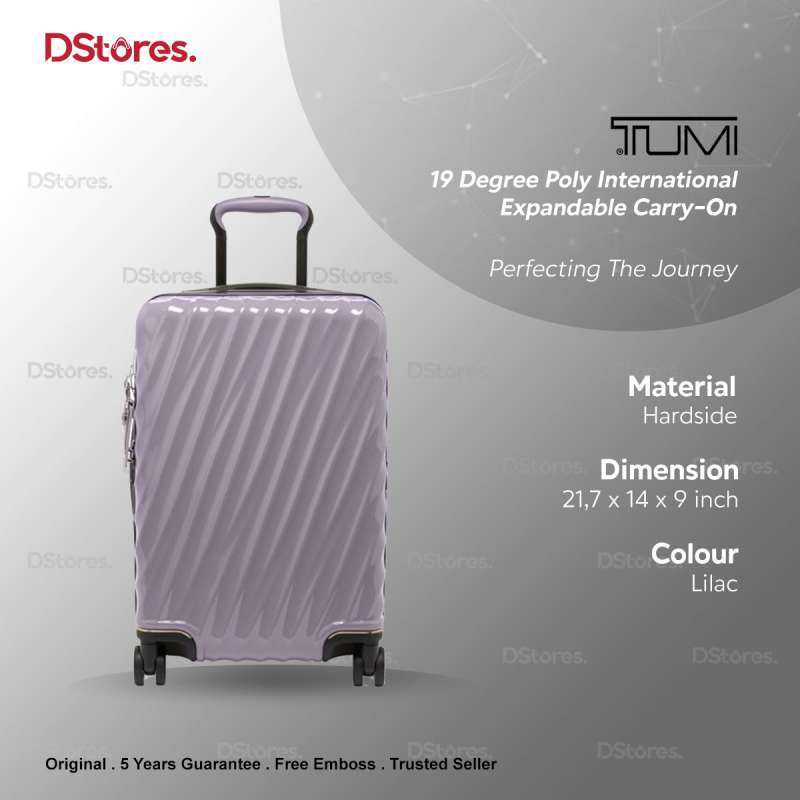 Jual TUMI Koper 19 Degree Poly International Expandable Carry-On ...