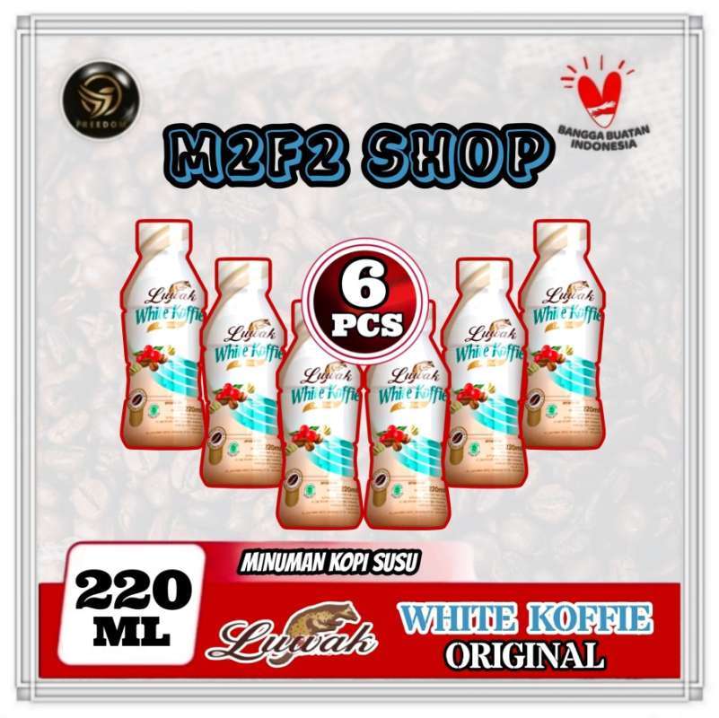 Promo Kopi Luwak White Koffie Original Botol Pet - 220 Ml (kemasan 6 Pcs) Diskon 16% Di Seller ...