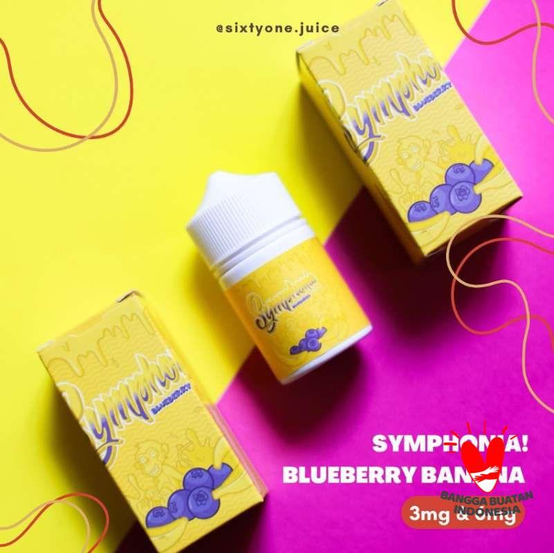 Jual Symphonia Blueberry Banana 60ml By Sixtyone.juice - Liquid ...