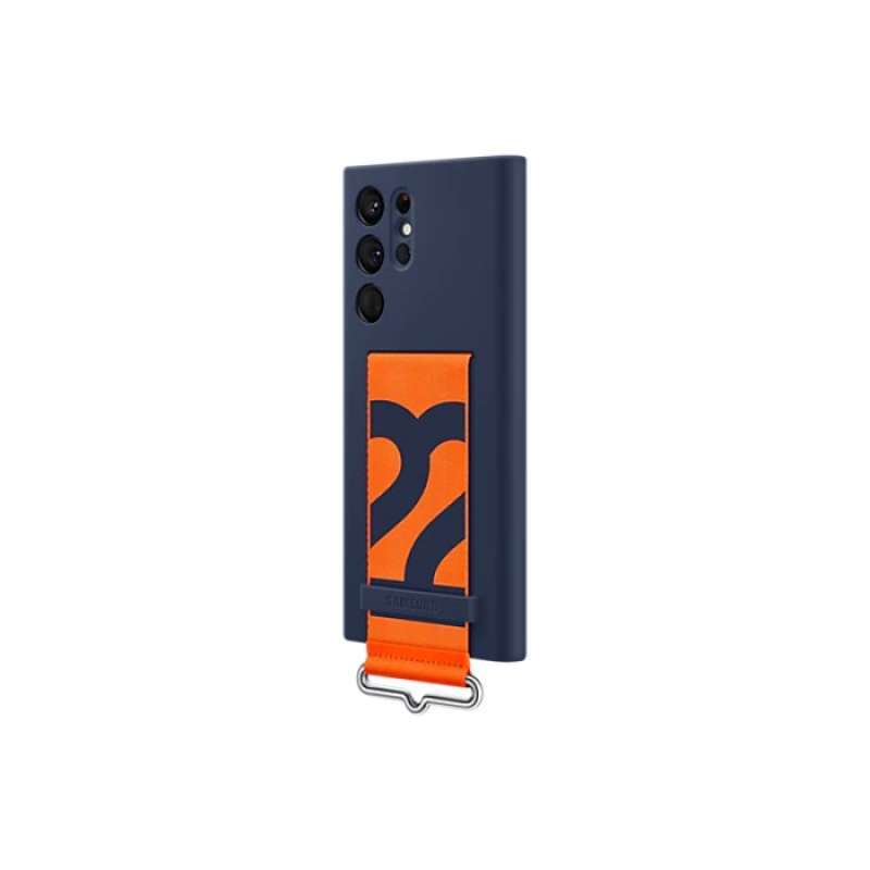 Jual Samsung Galaxy S22 Ultra Silicone Cover with Strap - Navi ...