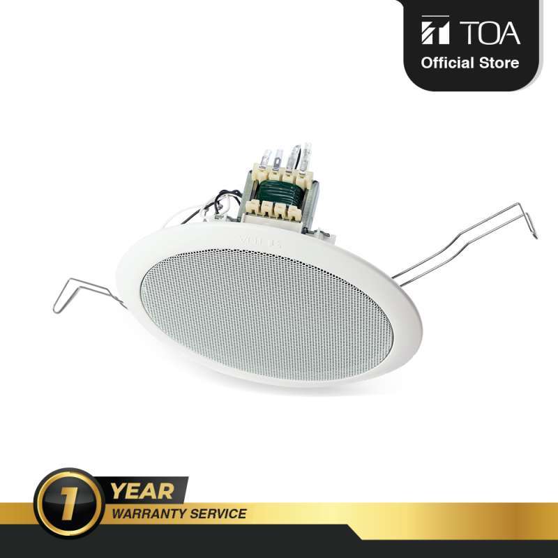 Jual Ceiling Mount Toa Speaker Pengeras Suara Plafon Round Model Zs ...