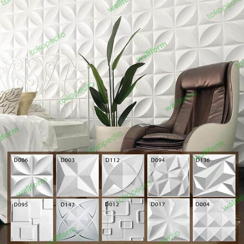 Jual 3d Wallpanel Wall Panel Pvc 50cm Bukan Wallpaper Sticker Foam ...