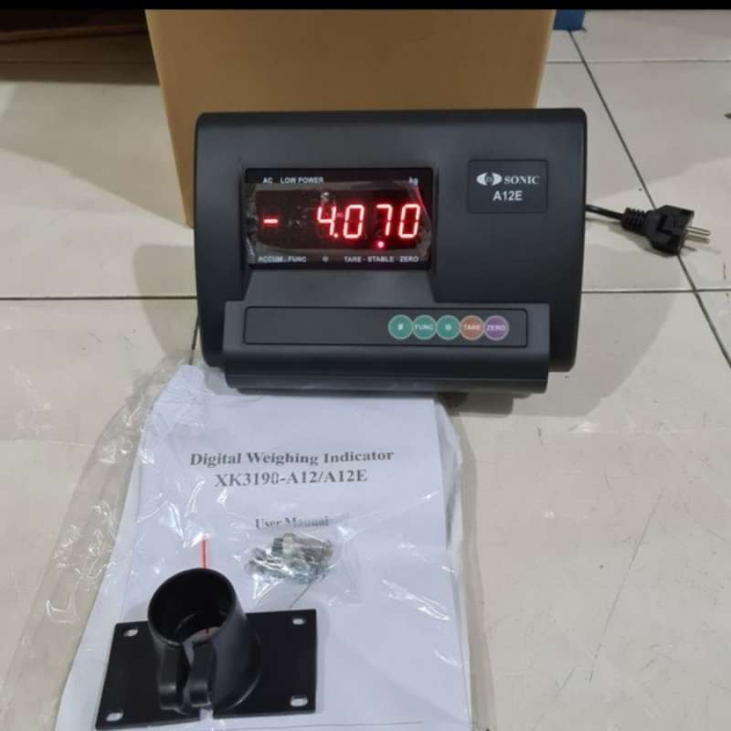 Promo Indicator Sonic A12E / Indicator Timbangan Digital / A12E Diskon ...