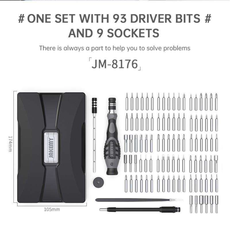 Jual Jakemy Obeng Set 106 In 1 [jm-8176] Di Seller Dityacom - Dityacom ...