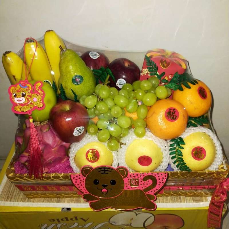 Jual Hampers Parcel Buah Segar Diamond Bouquet Gift IBAZA fruitsBOX di ...