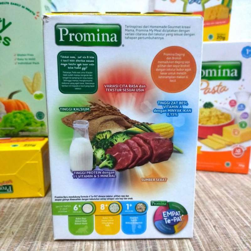 Jual Promina Bubur Tim Daging & Brokoli 100g - Bubur Bayi Usia 8+ Di ...