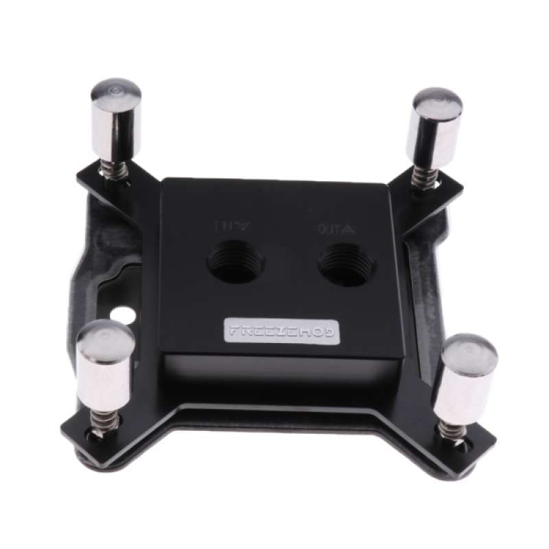 Promo PC CPU Water Cooling Block Waterblock Copper Base Cool Inner ...