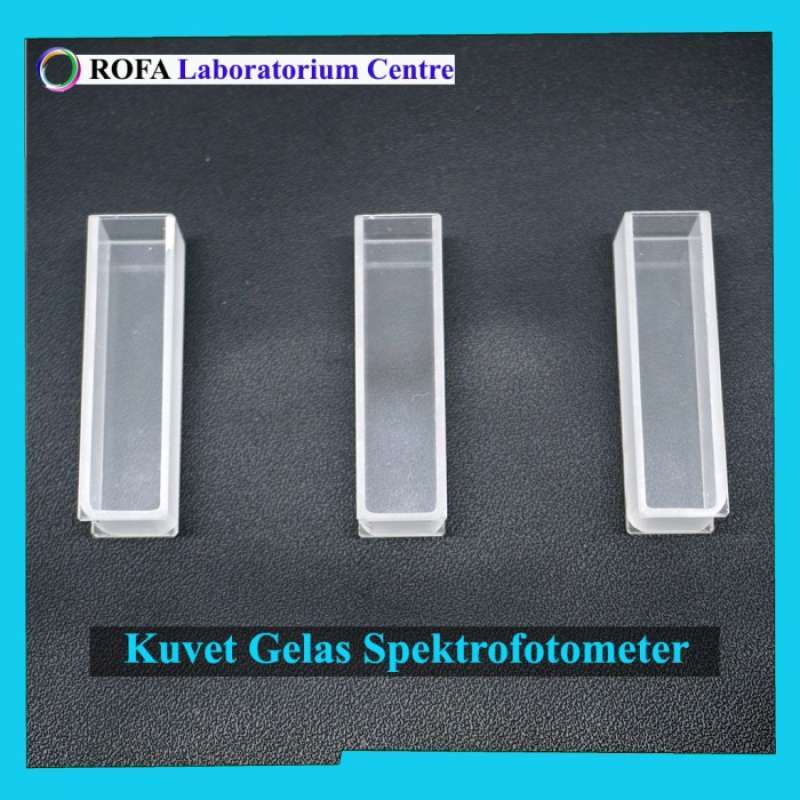 Jual Kuvet Gelas Spektrofotometer / Glass Cuvette Spectrophotometer Di ...