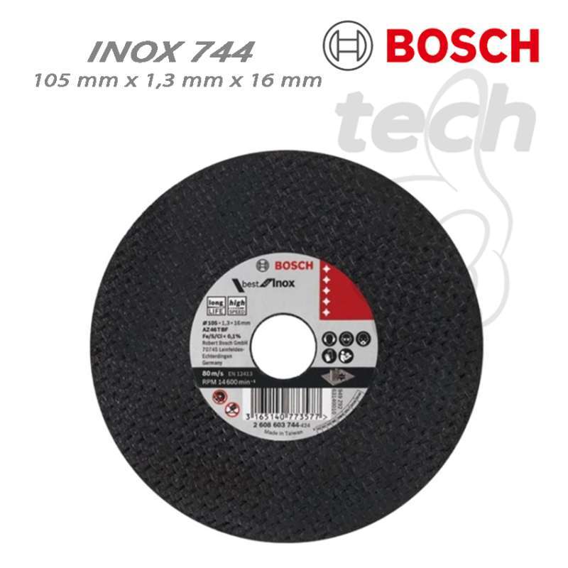 Promo Mata Gerinda Batu Potong Stainless Steel 4 x 1,3mm Bosch (744 ...