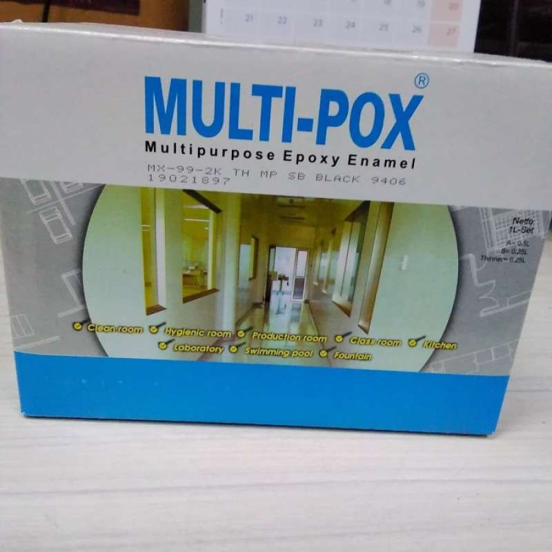 Promo multipox cat lantai mx-99 clear Diskon 23% di Seller Ponda Store ...
