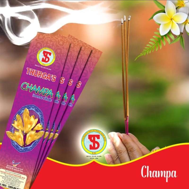 Jual Dupa/Hio/Agarbatti Thurgas - Champa di Seller Vidya OS - Kab. Deli ...