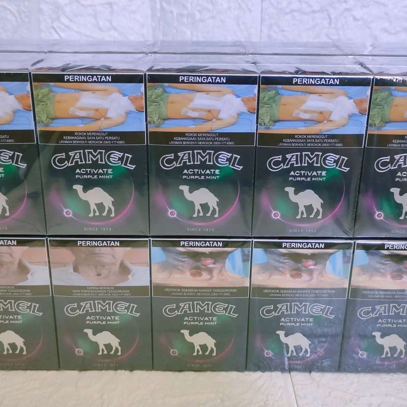 Jual Rokok Camel Purple Mint Activate 20 Batang di Seller Sungai Yordan ...