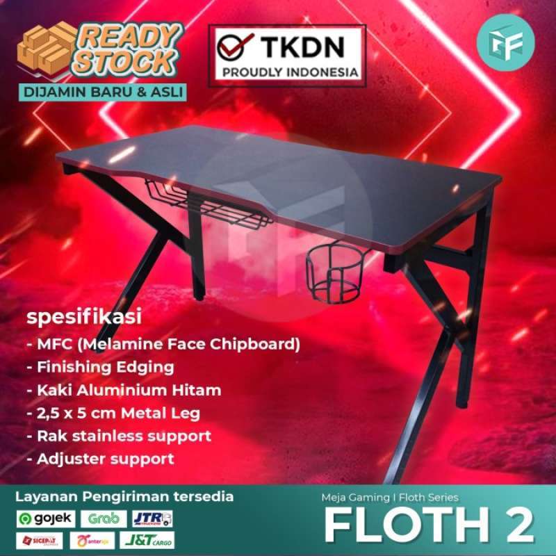 Jual Meja Gaming Meja Komputer Murah Floth 2 - Multicolor di Seller ...