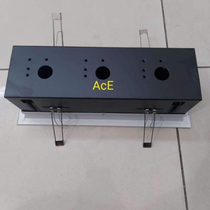 Jual Downlight Kosongan Model Box Isi 3 Lampu Mr16 Di Seller Grock ...