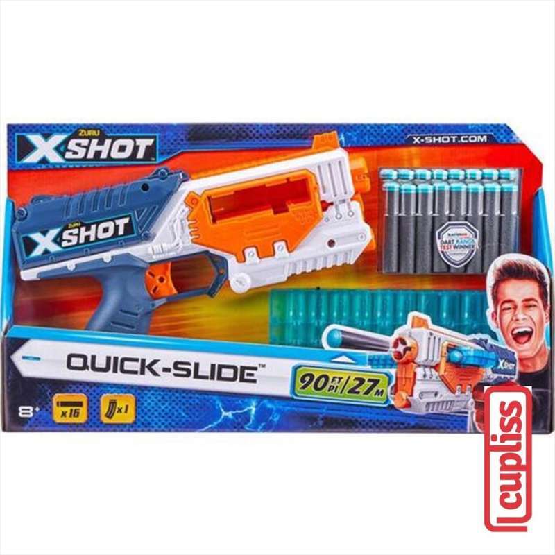 Promo Zuru Xshot 36401 Excel Quick-Slide X Shot Diskon 1% di Seller ...
