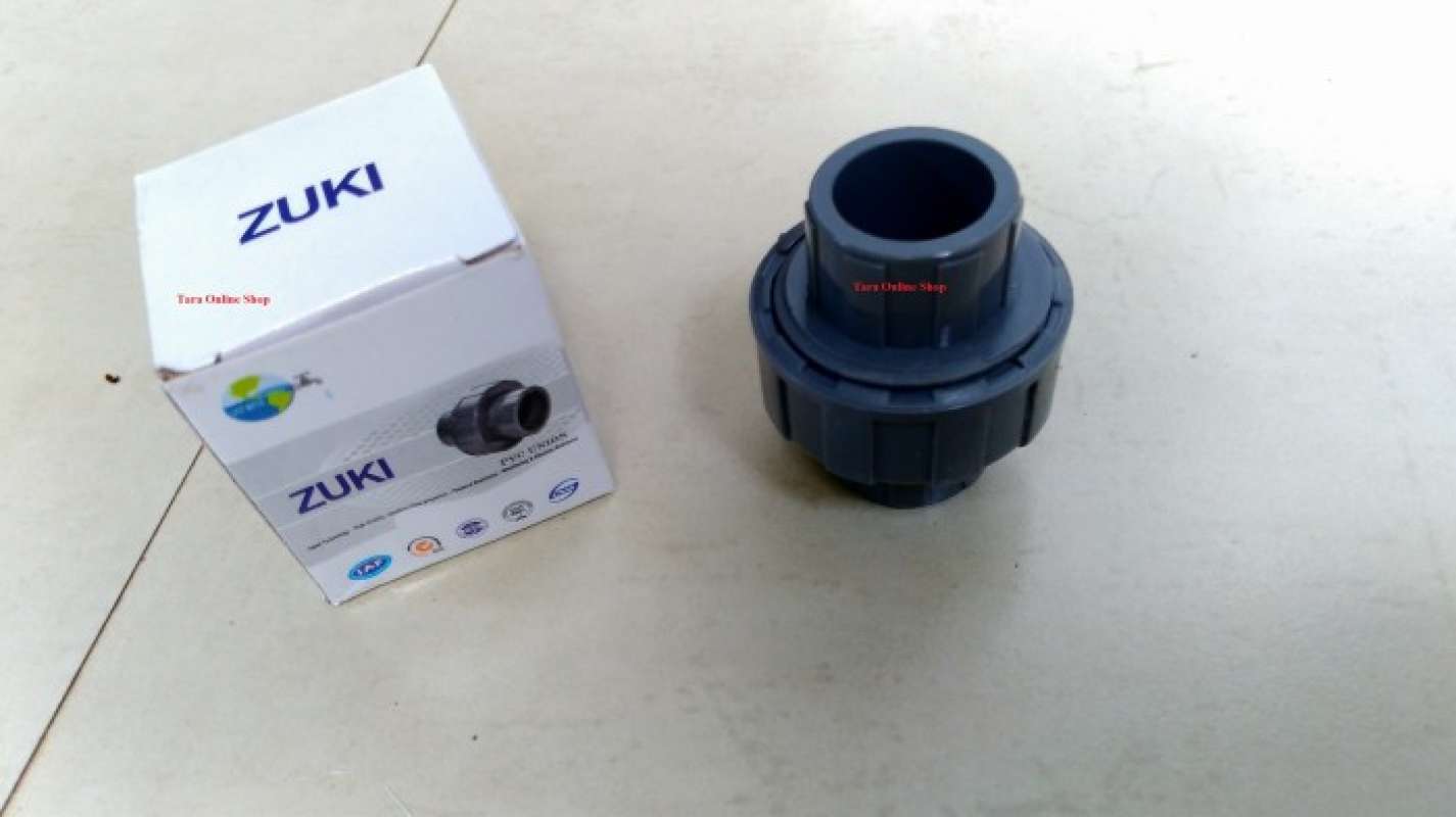 Jual WATERMUR/WATER MUR/UNION SOCKET PVC 1/2 INC ZUKI-7260111 di Seller ...