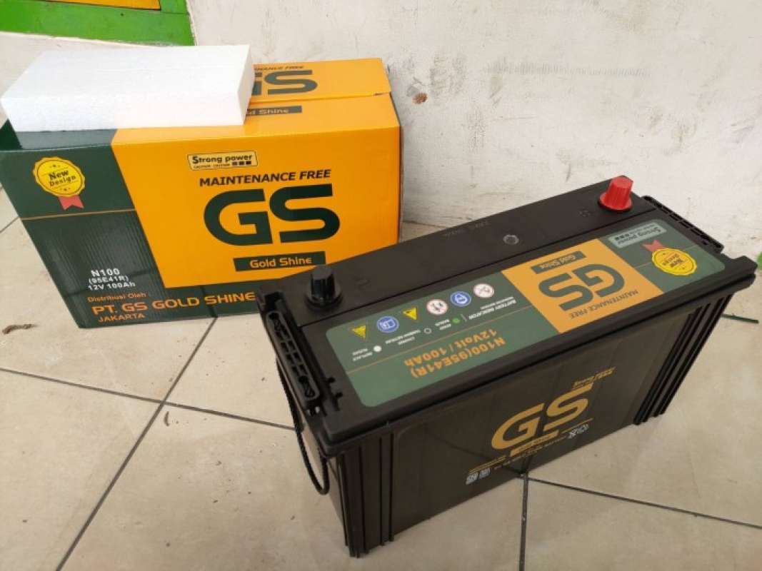 Jual Aki Genset Gs Mf N100 Aki Kering 12v / 100ah Di Seller Umar Store ...
