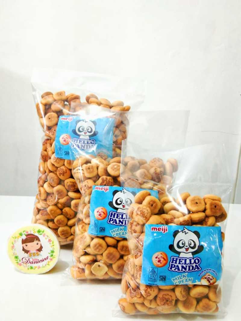 Jual 1kg Hello Panda Biskuit Coklat Meiji Rasa Chocolate Milk Doublr ...