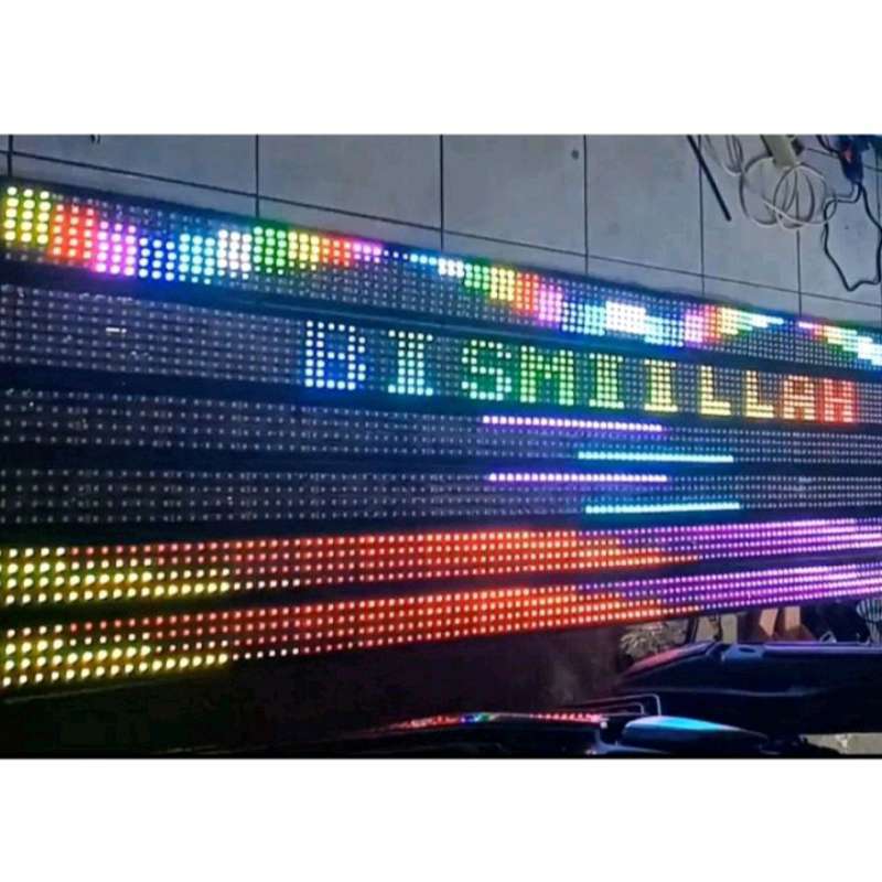 Jual Strobo Text 7 Baris Kaca Mobil Bus Dan Truk Di Seller Strobo Kaca ...