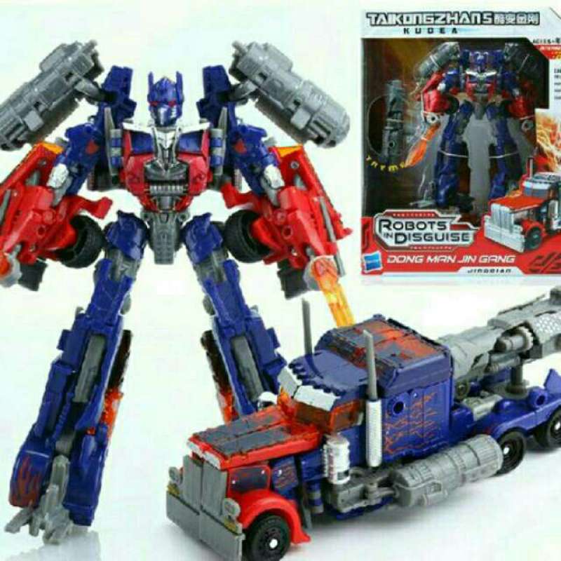 Promo Mainan Robot Transformer Optimus Prime / Robot Mobil Diskon 23% ...