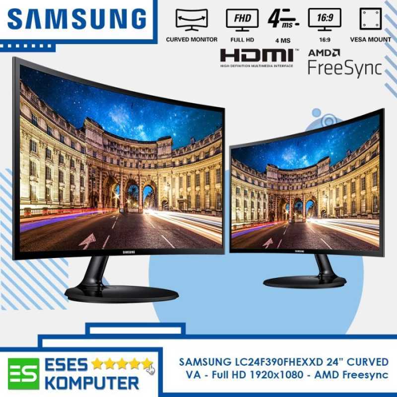 Jual Monitor Samsung 24 C24f390 Curved Fhd Va 60hz Freesync ...