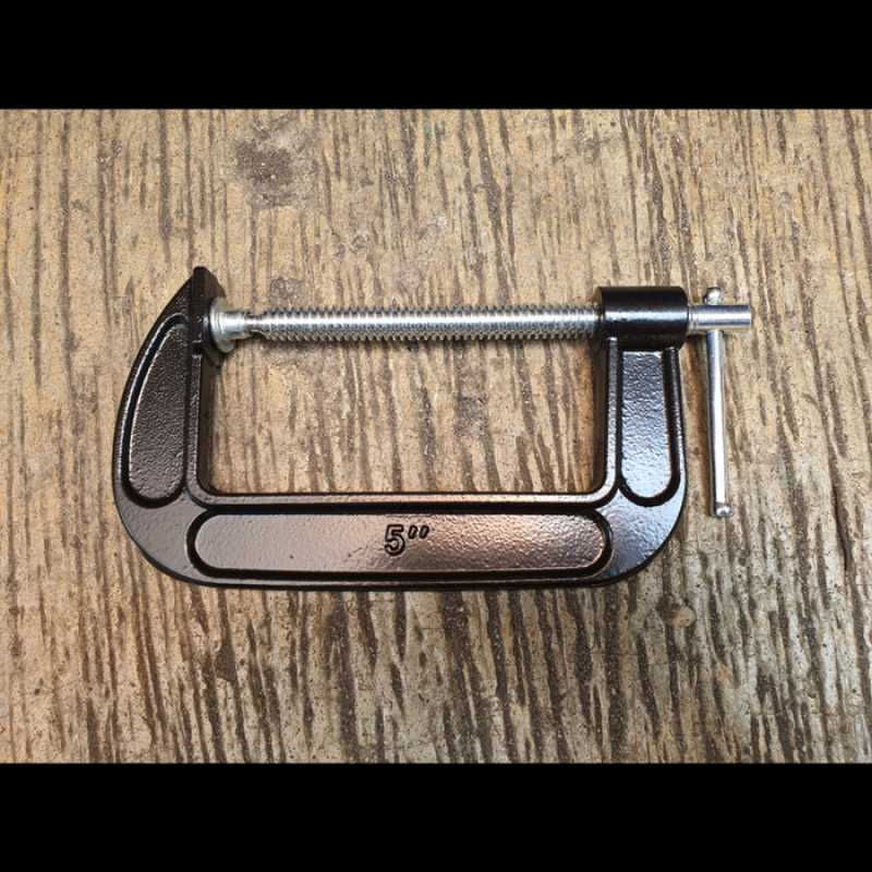 Jual Klem C Ukuran 5 (125 Mm) / C Clamp 5 Inchi Di Seller Celestee Shop ...